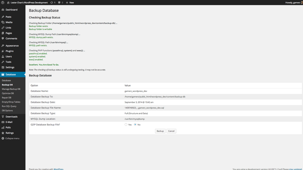 WP-DBManager para WordPress - Descargar WP-DBManager para WordPress - Descargar