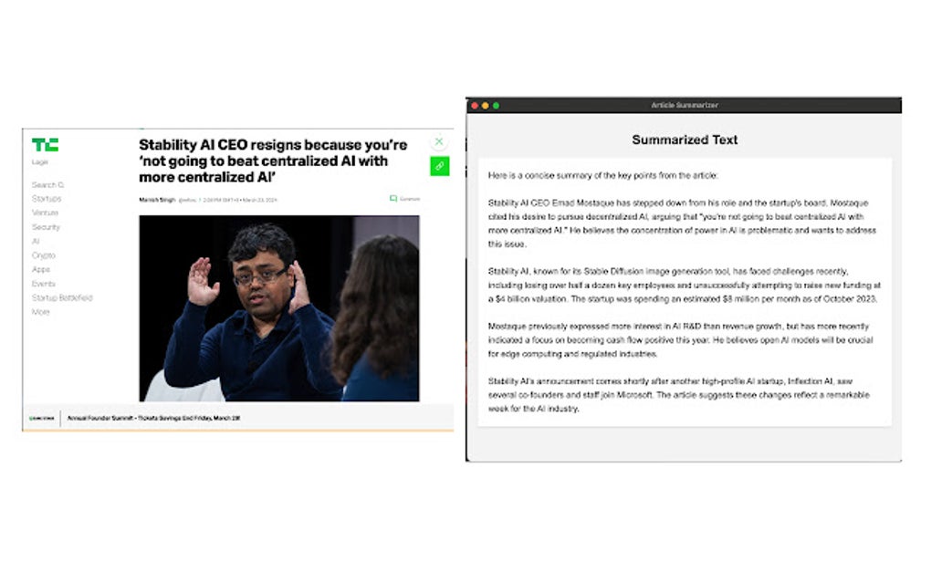 Article Summarizer AI para Google Chrome - Extensión Descargar
