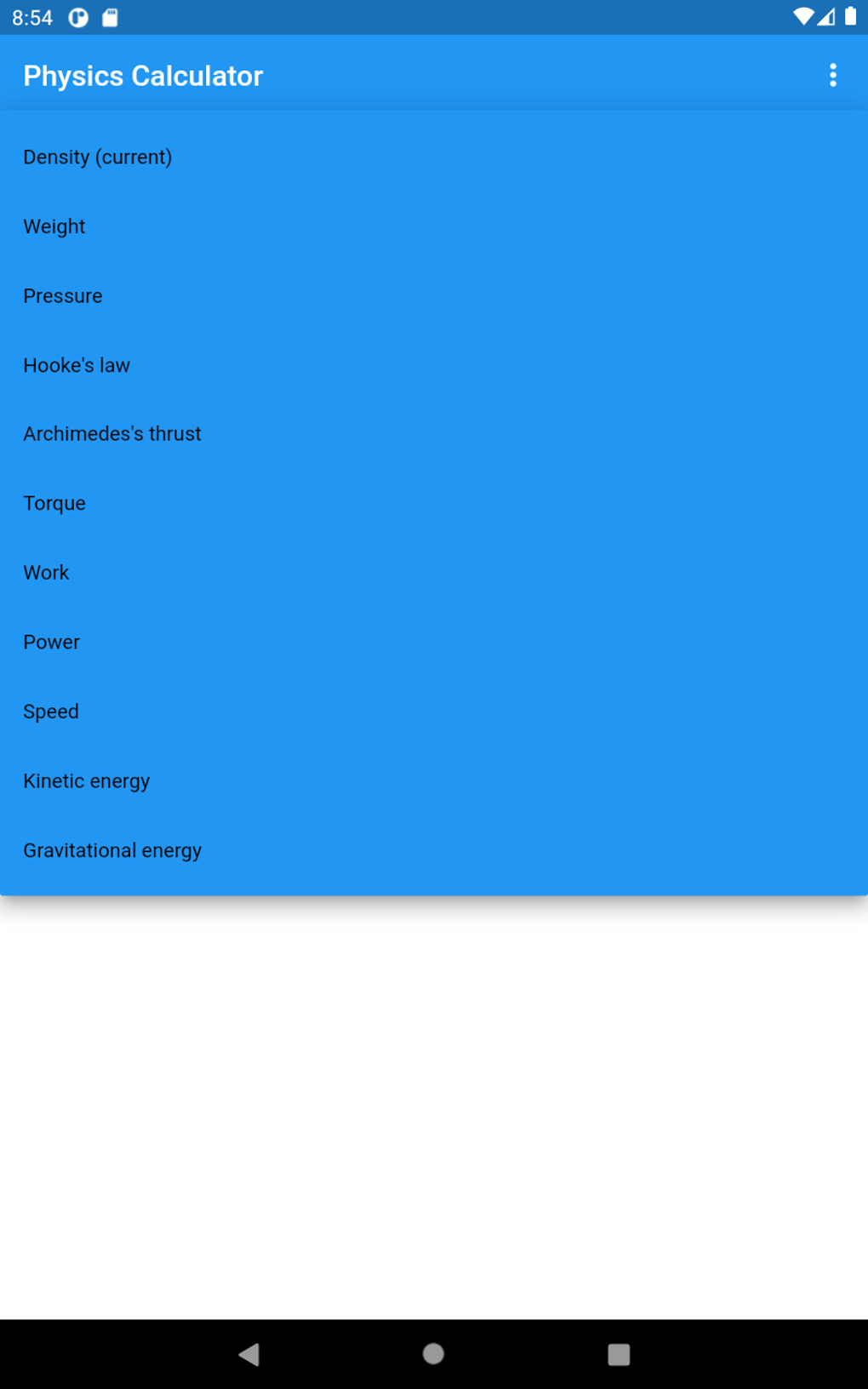 Physics Calculator para Android - Descargar