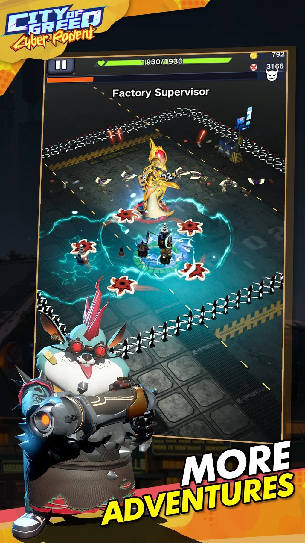 City of Greed:Cyber Rodent APK for Android - Download