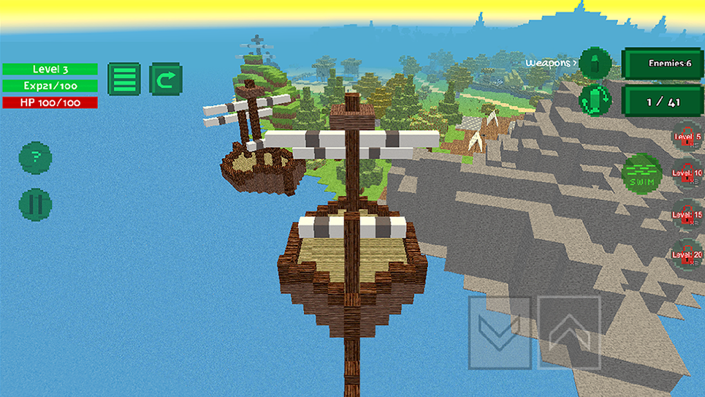 Pixel Shooting Blocky Island APK for Android - Download