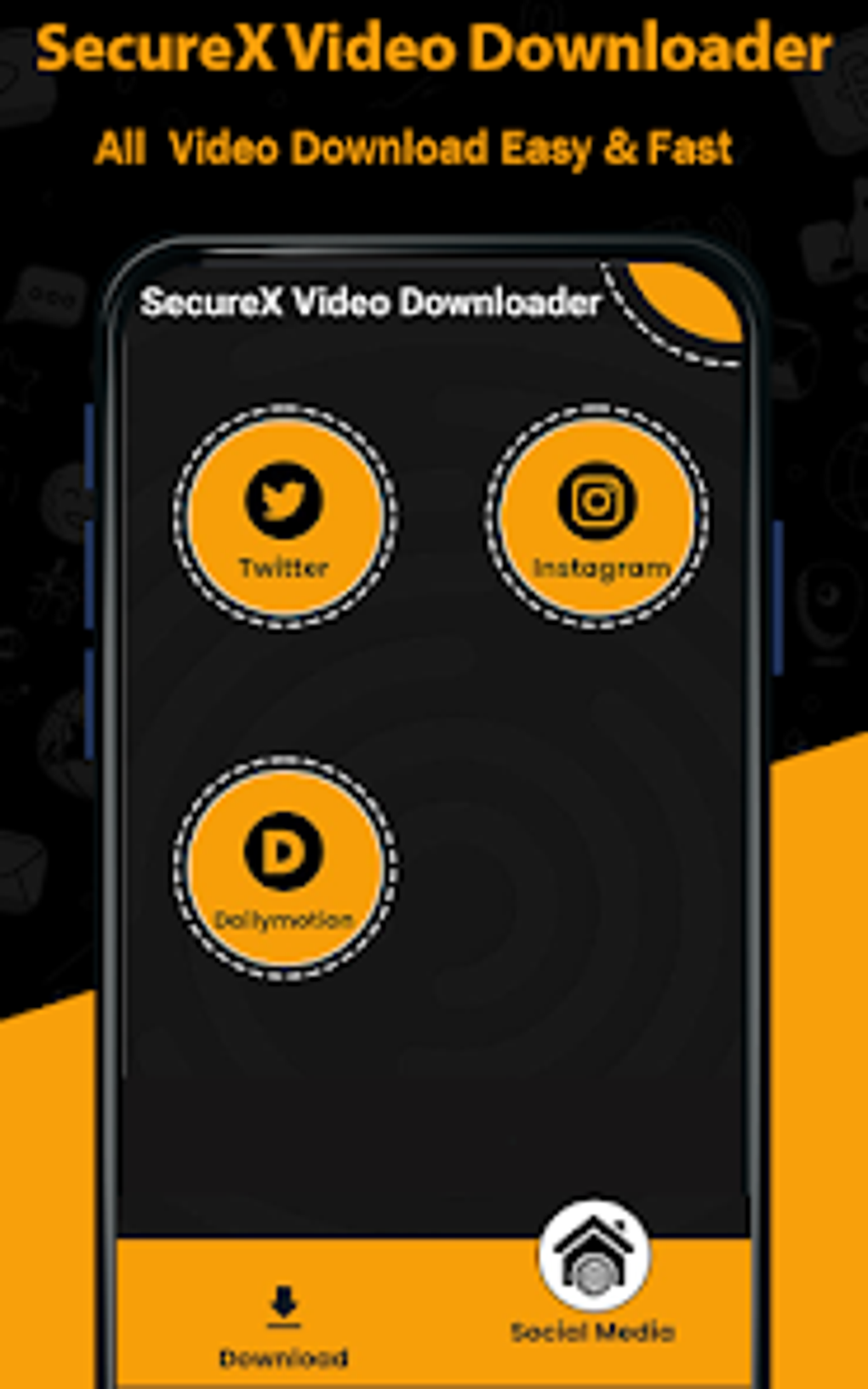 Android 용 SecureX Video Downloader - 다운로드