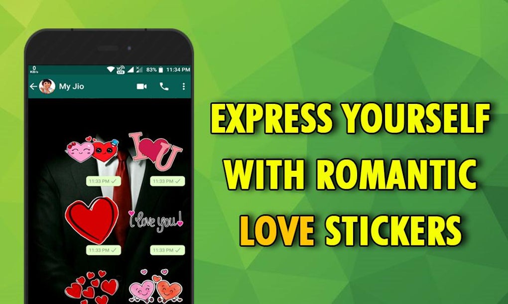 Romantic Love Stickers WAStickerApps APK for Android - Download