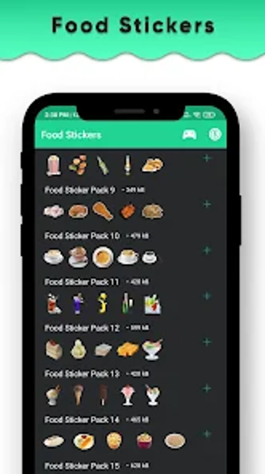 Food Stickers for Whatsapp - F for Android - Download