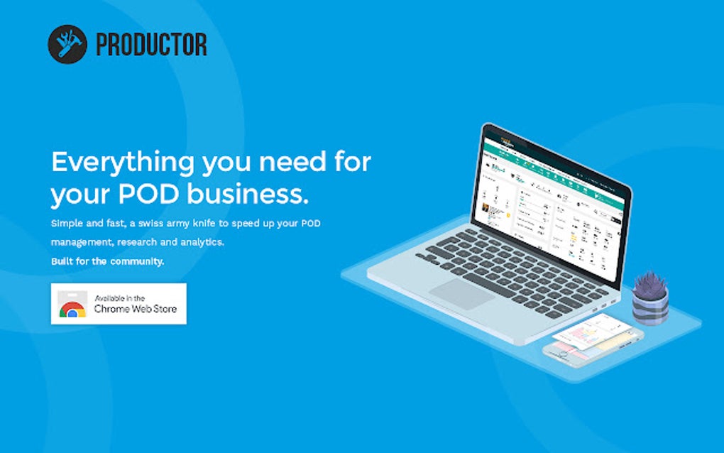 Productor for Spreadshirt Google Chrome için - Eklenti İndir