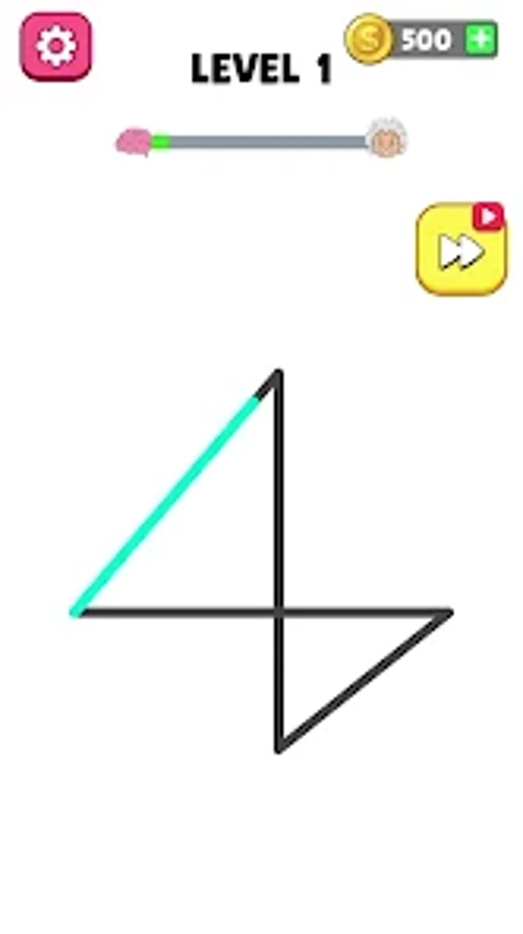 Draw in OneLine Drawing Games per Android - Download
