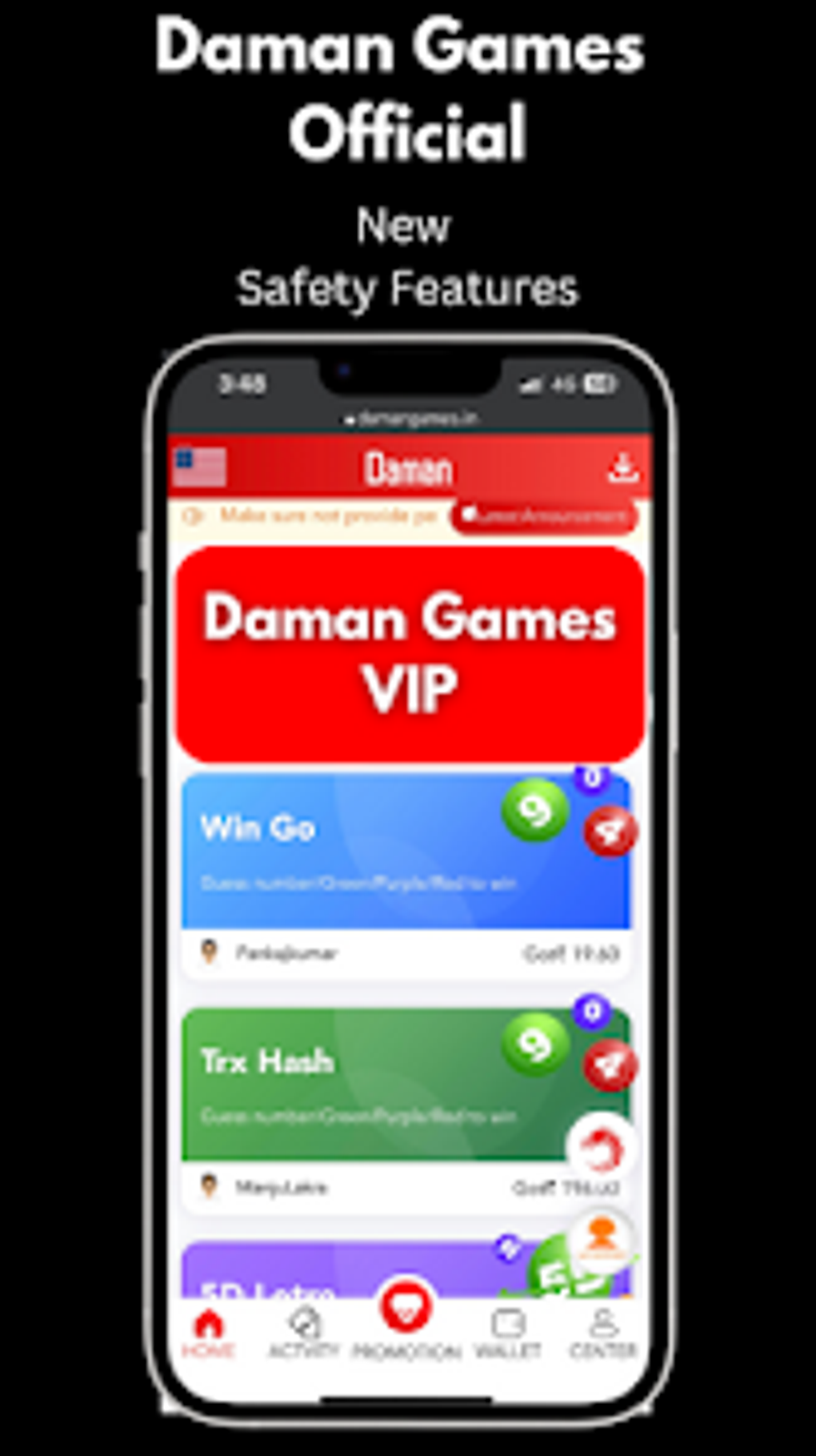 Daman Games Official per Android - Download