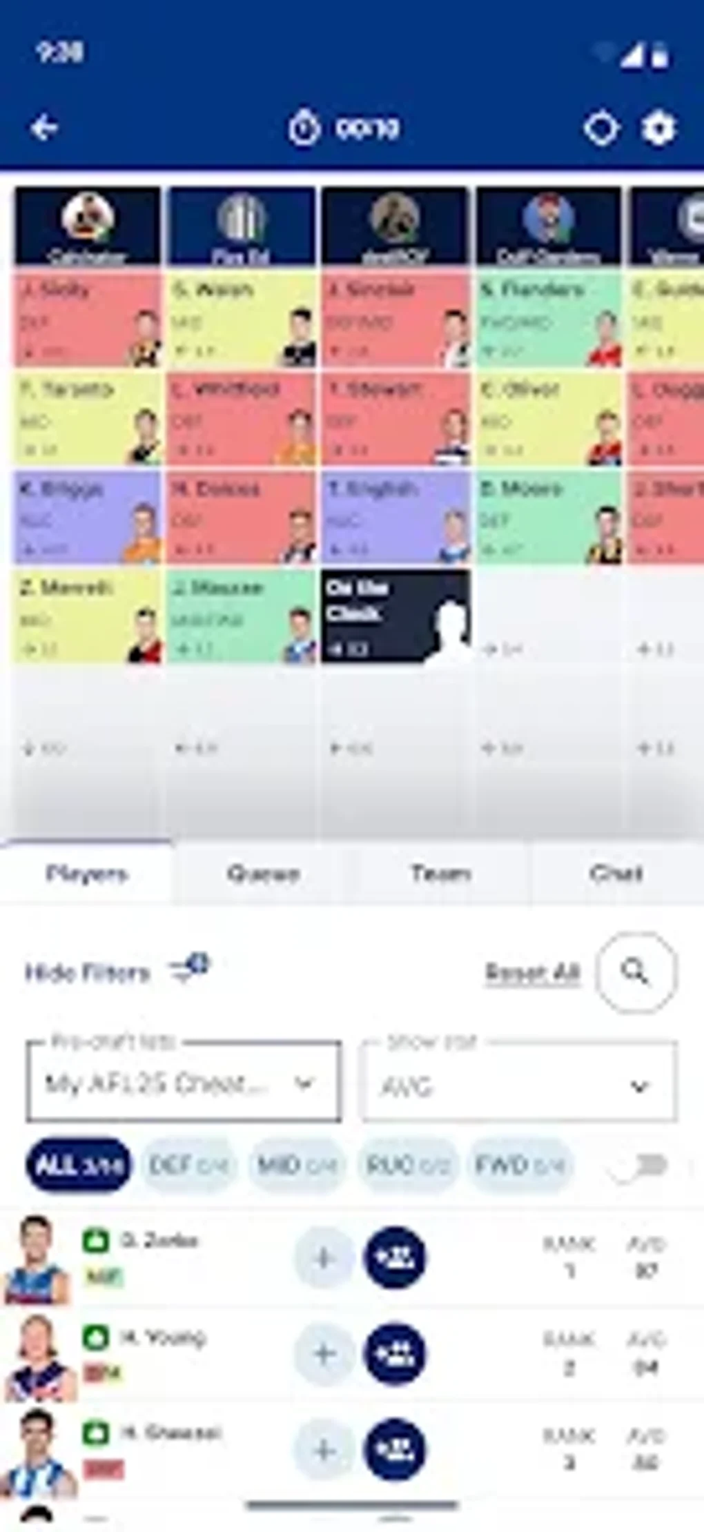 AFL FANTASY DRAFT สำหรับ Android - ดาวน์โหลด