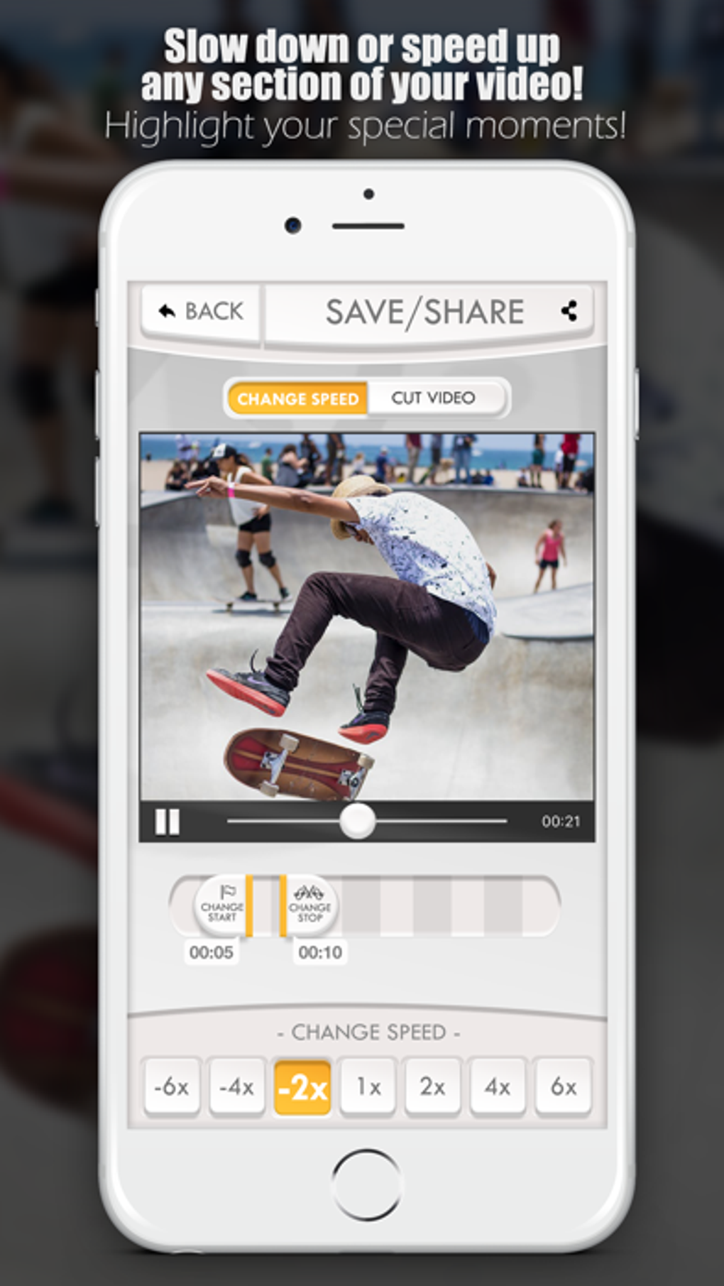 Slow Mo Fast Motion para iPhone - Descargar