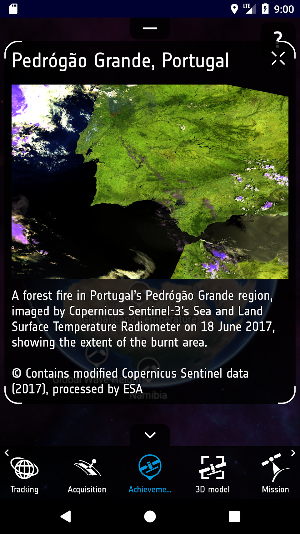 Copernicus Sentinel for Android - Download