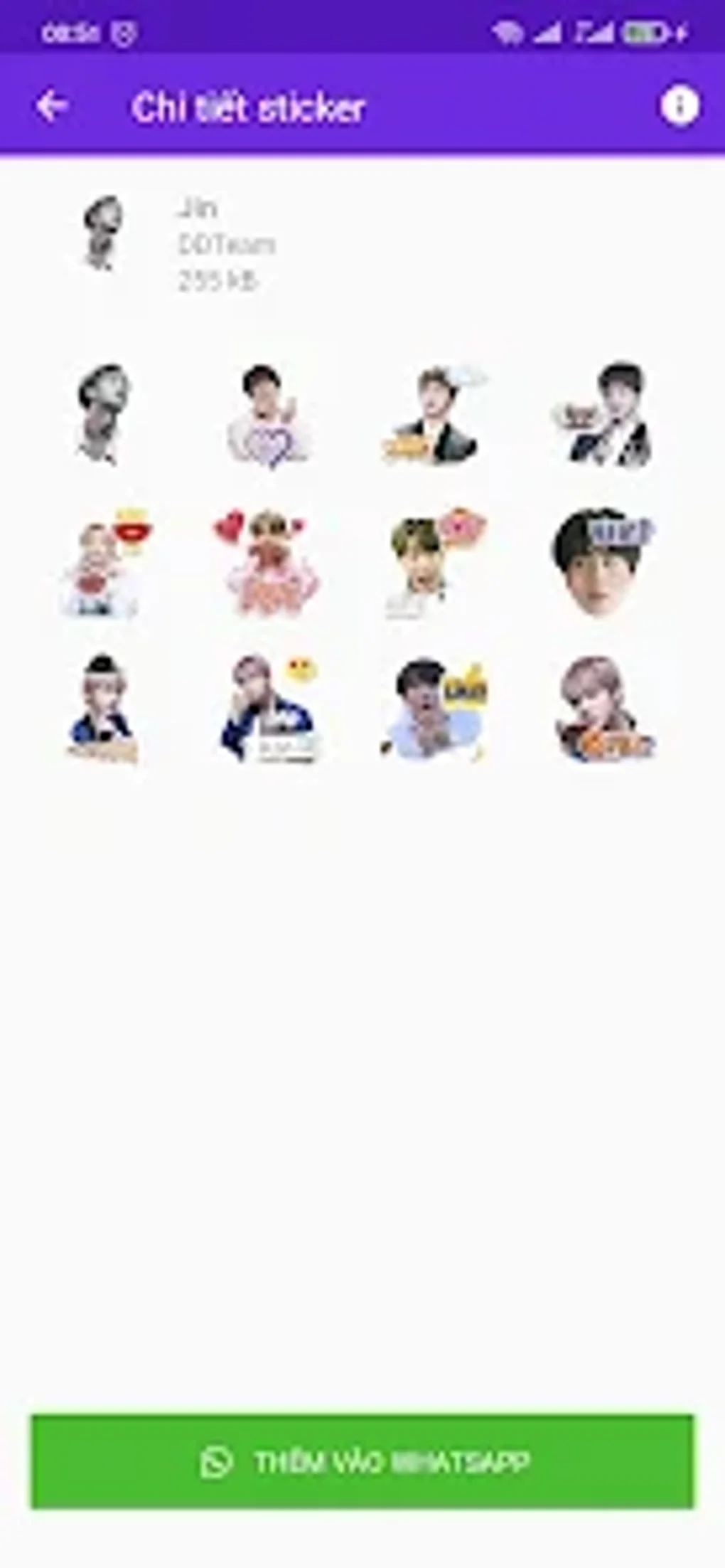 BTS Stickers For Whatsapp - WA for Android - Download