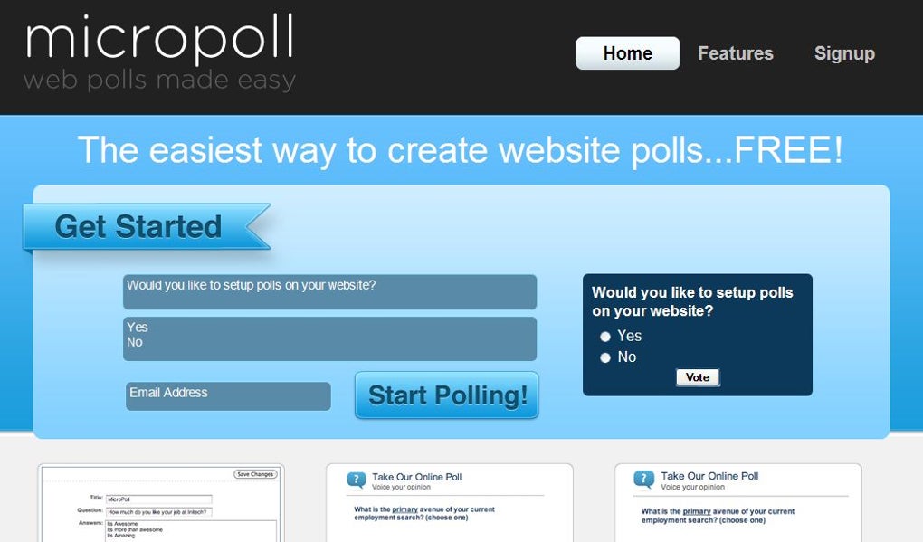 Micropoll Online