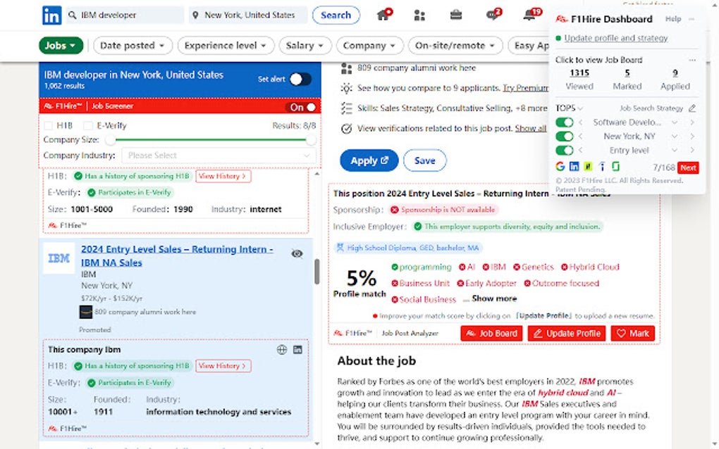 F1 Hire for Google Chrome - Extension Download