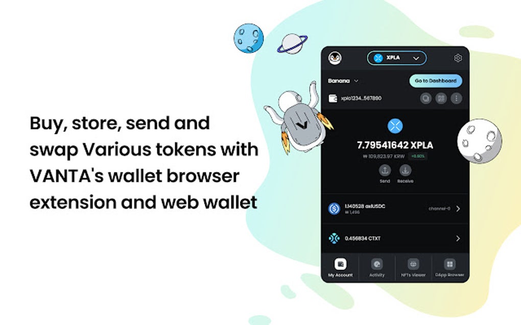 Vanta Wallet สำหรับ Google Chrome - ส่วนขยาย ดาวน์โหลด