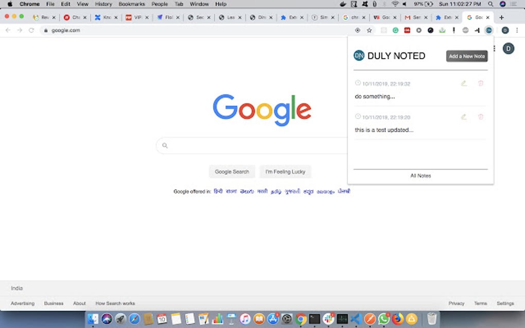 Duly Noted for Google Chrome - Extension Download