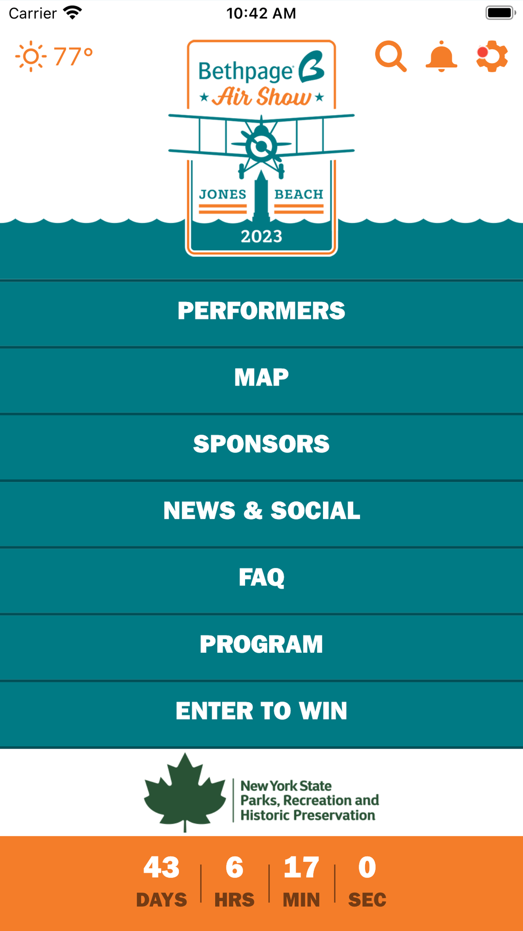 Bethpage Air Show 2023 para iPhone - Descargar