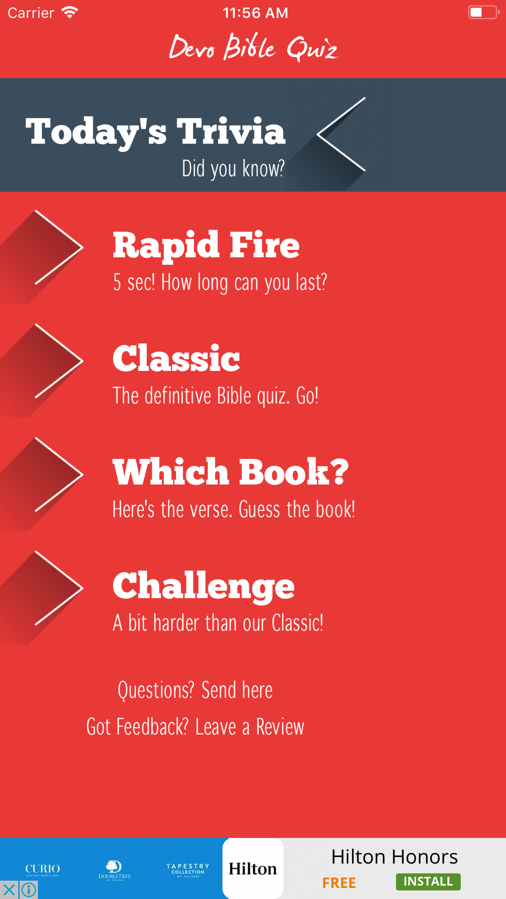 Devo Bible Quiz: Trivia Game pour iPhone - Télécharger