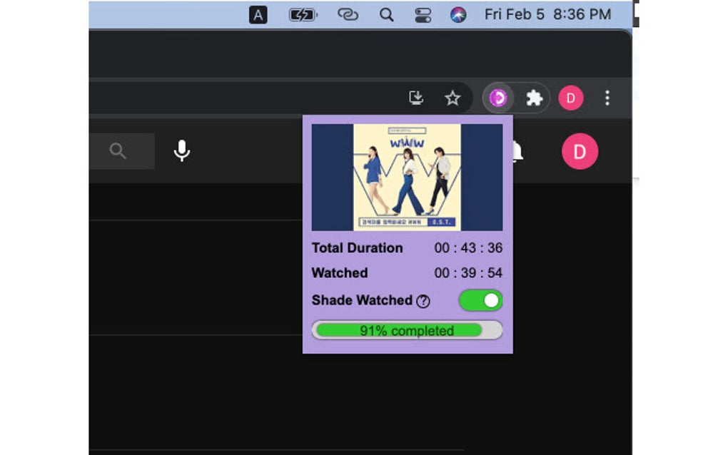 YouTube Playlist Duration Calculator for Google Chrome - Extension Download