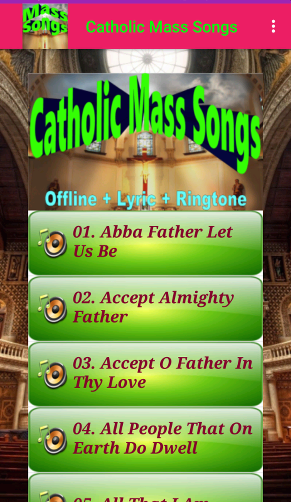 Catholic Mass Songs Offline for Android - Download