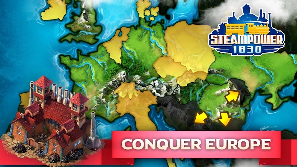SteamPower 1830 Railroad Tycoo APK for Android - Download