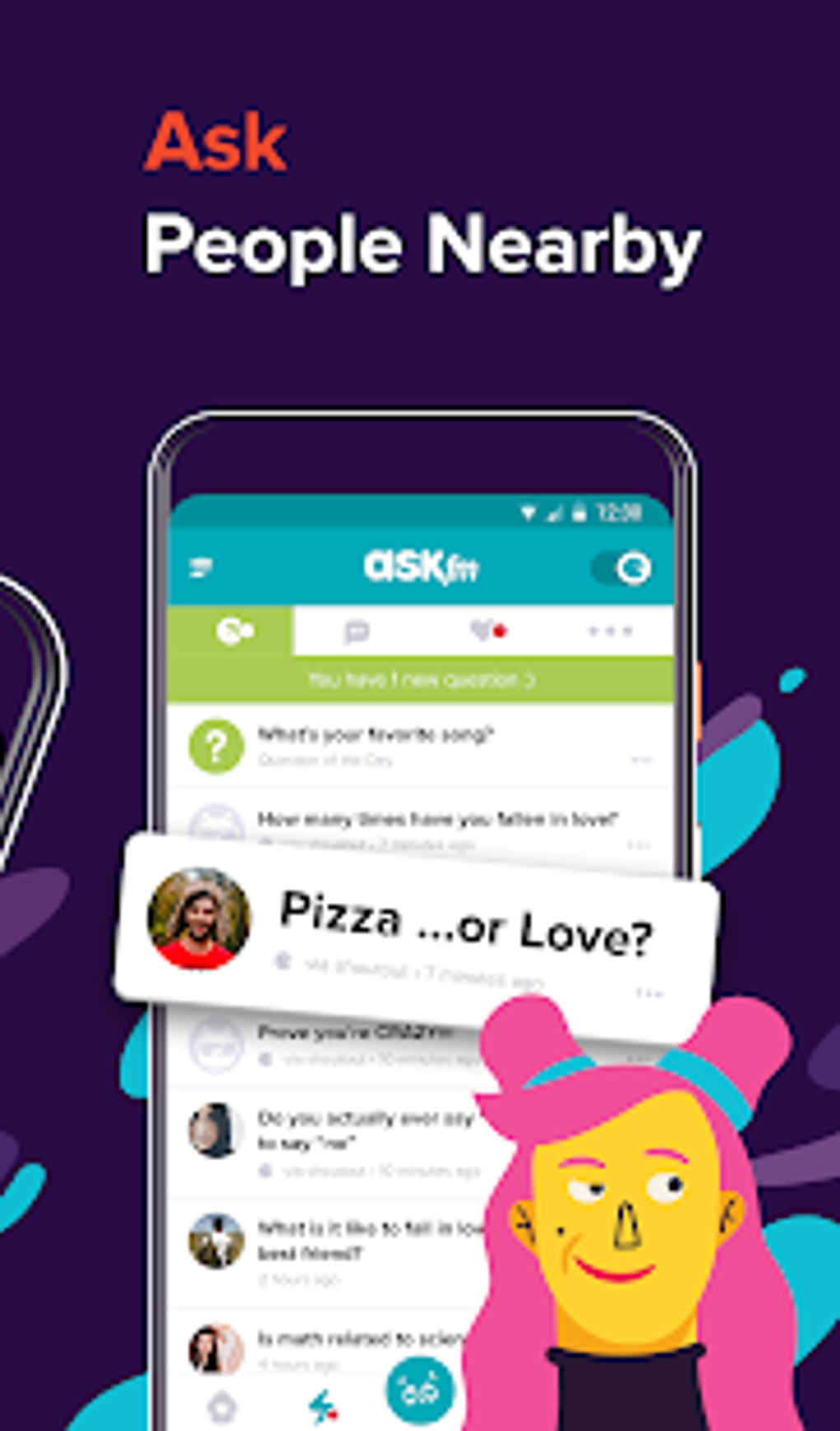 ASKfm - Ask Me Anonymous Questions APK для Android — Скачать