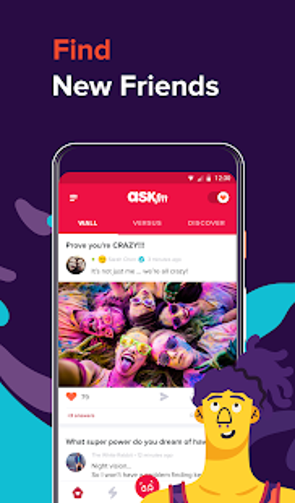 ASKfm - Ask Me Anonymous Questions APK для Android — Скачать