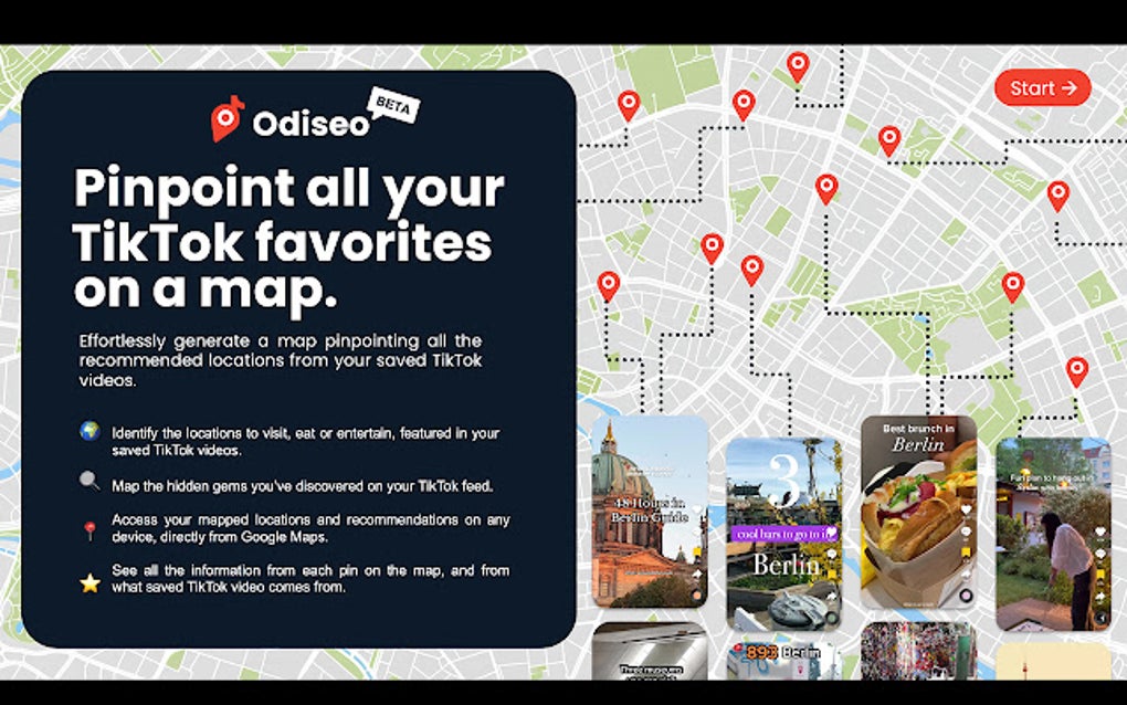 Map TikTok locations from your saved videos for Google Chrome ...