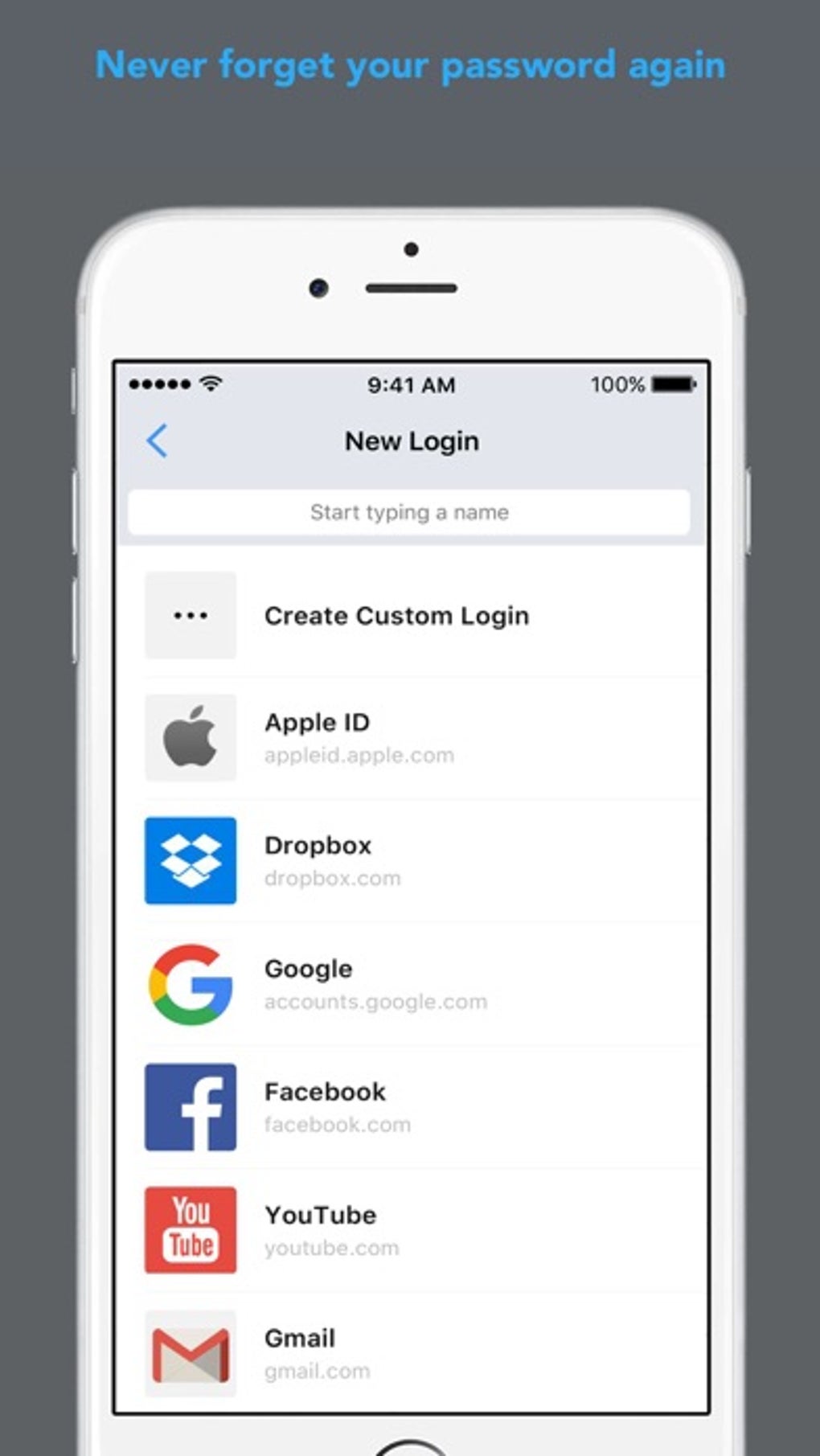 Password Secure Manager App voor iPhone - Download