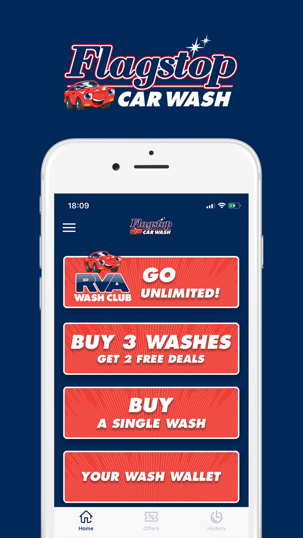 Flagstop Car Wash for iPhone - Download