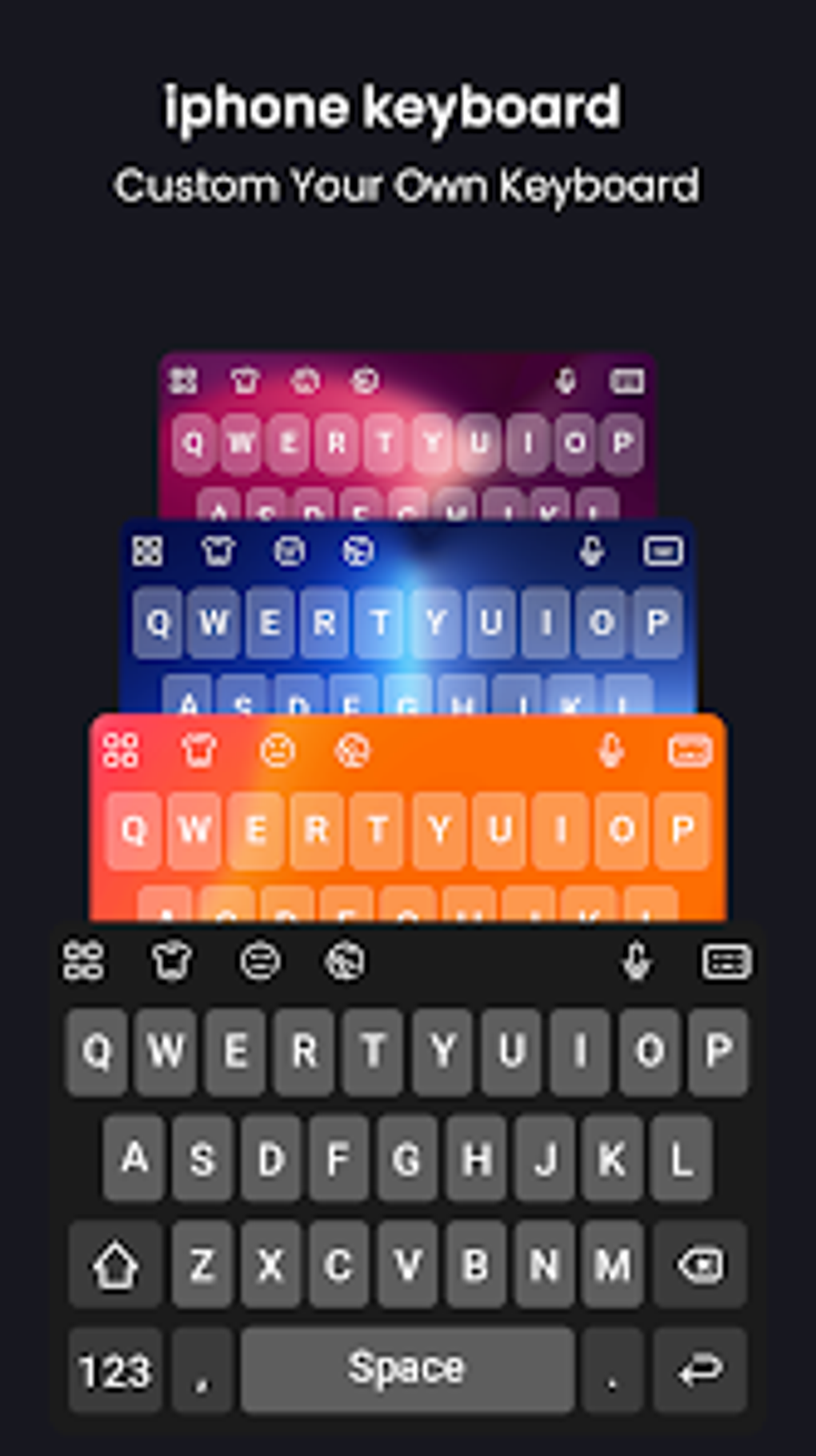 iPhone Keyboard für Android - Download