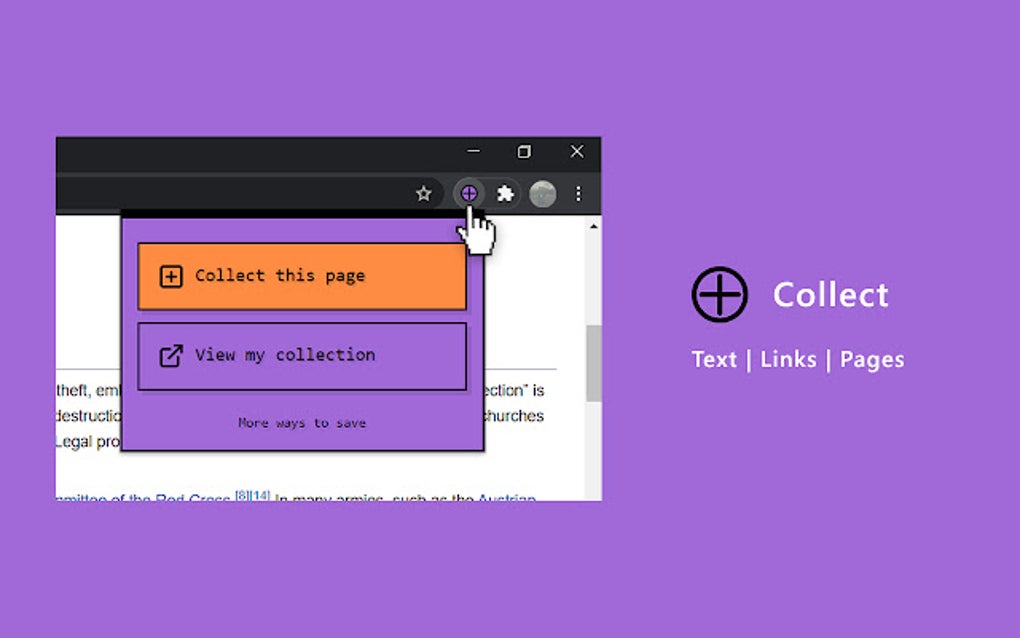 Collect — Your Research Buddy für Google Chrome - Erweiterung Download