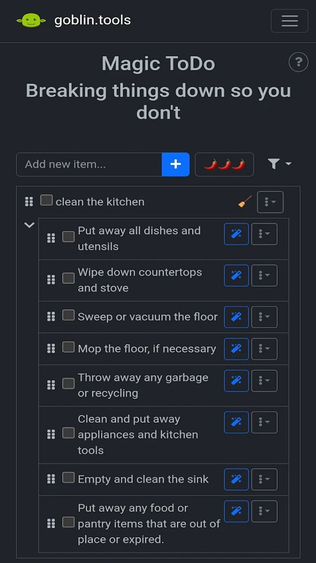 Goblin Tools for iPhone - Download