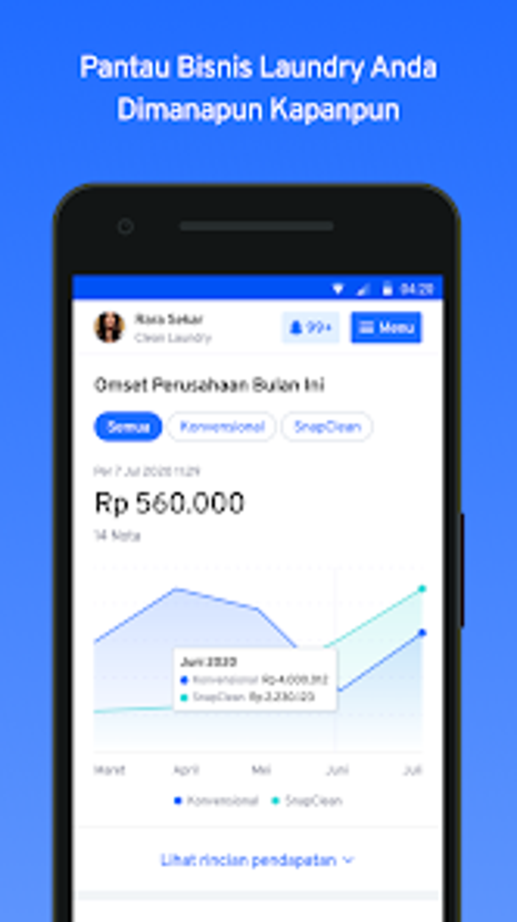 Smart Owner - Aplikasi Laundry for Android - Download