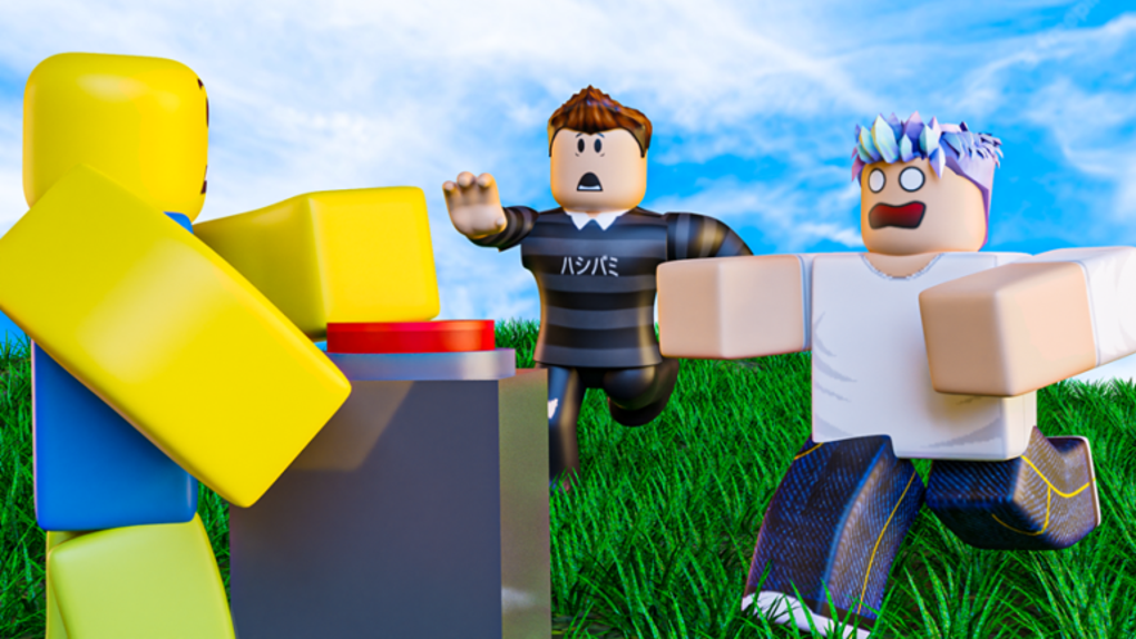 Press The Button For Admin for ROBLOX - Game Download