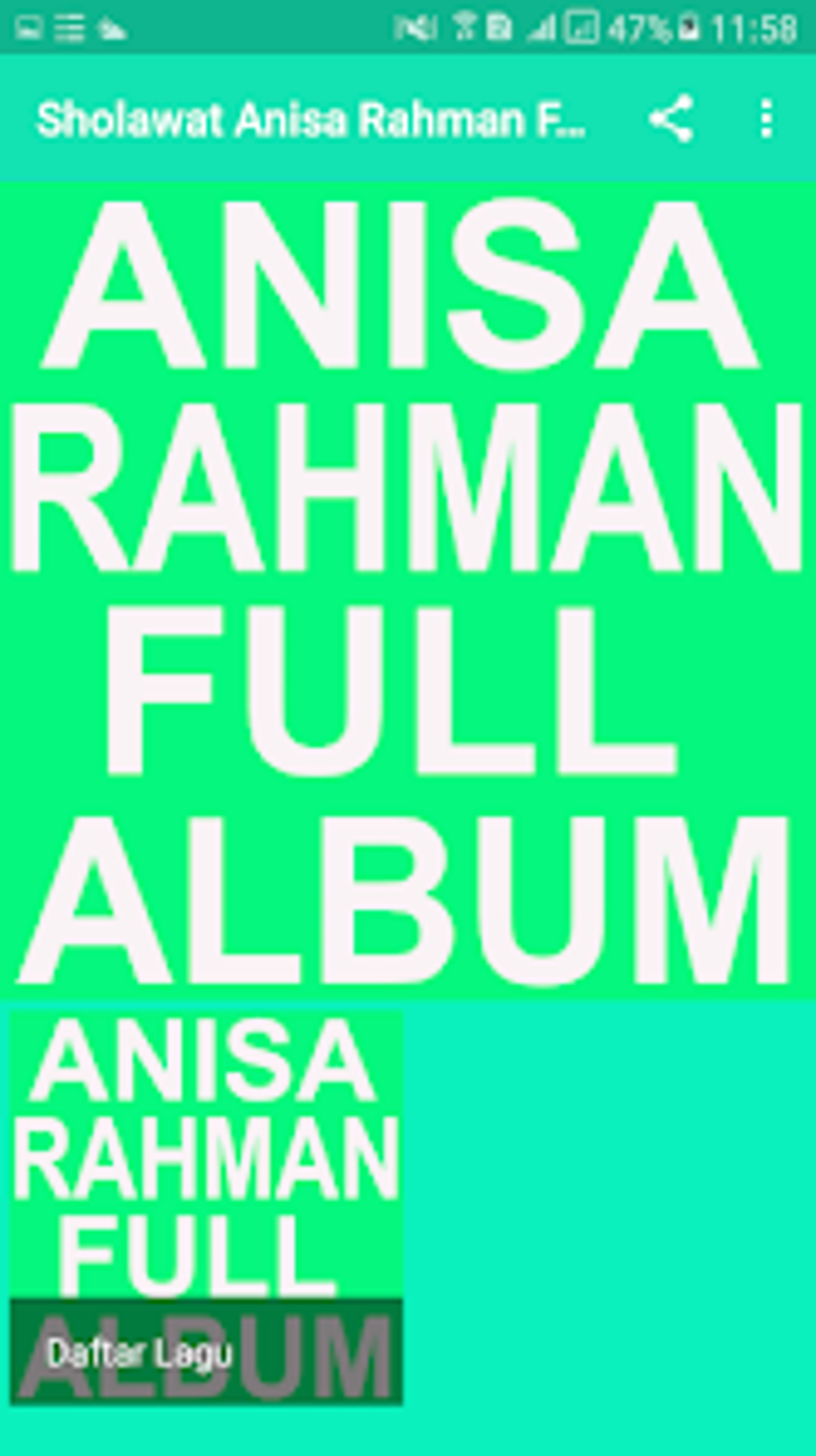 Sholawat Anisa Rahman Full Alb for Android - Download