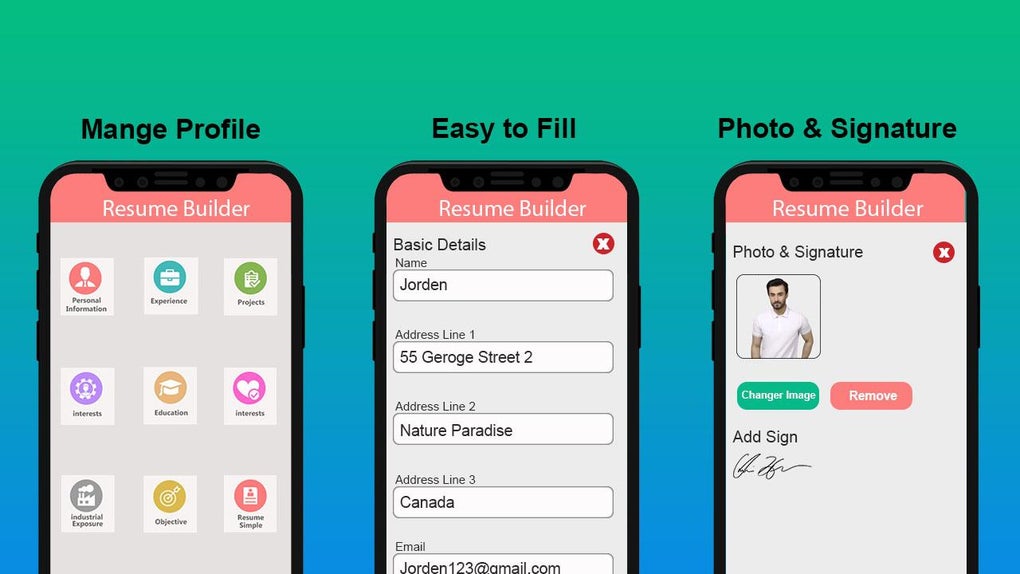 CV MAKER RESUME BUILDER APK für Android - Download