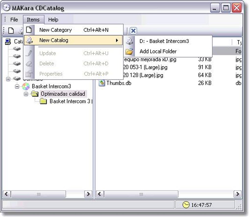 MAKara CDCatalog - Descargar