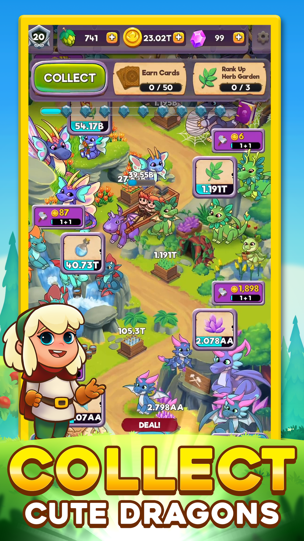 Dragon Idle Adventure para iPhone - Descargar