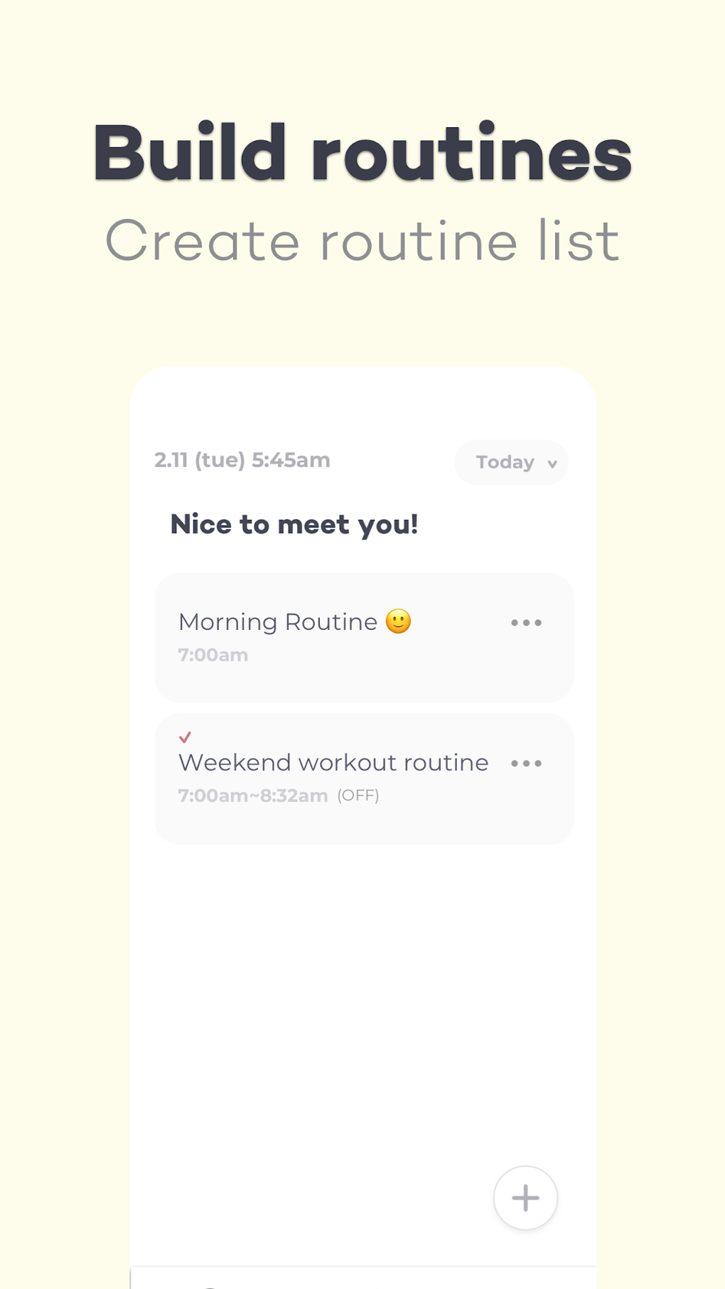 Routinery: Self-CareRoutine pour Android - Télécharger