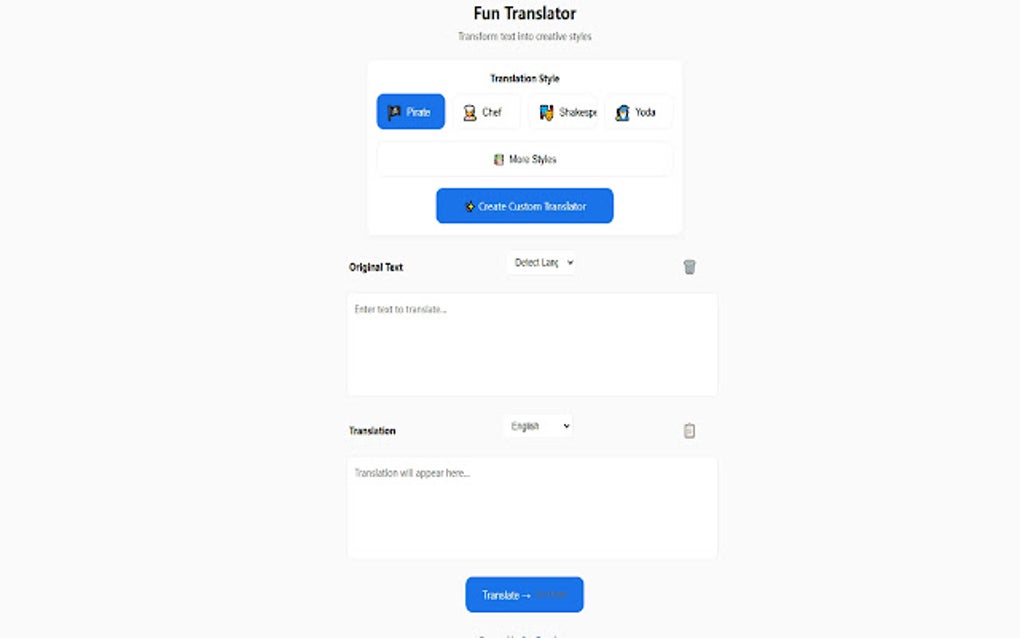 Fun Translator para Google Chrome - Extensión Descargar