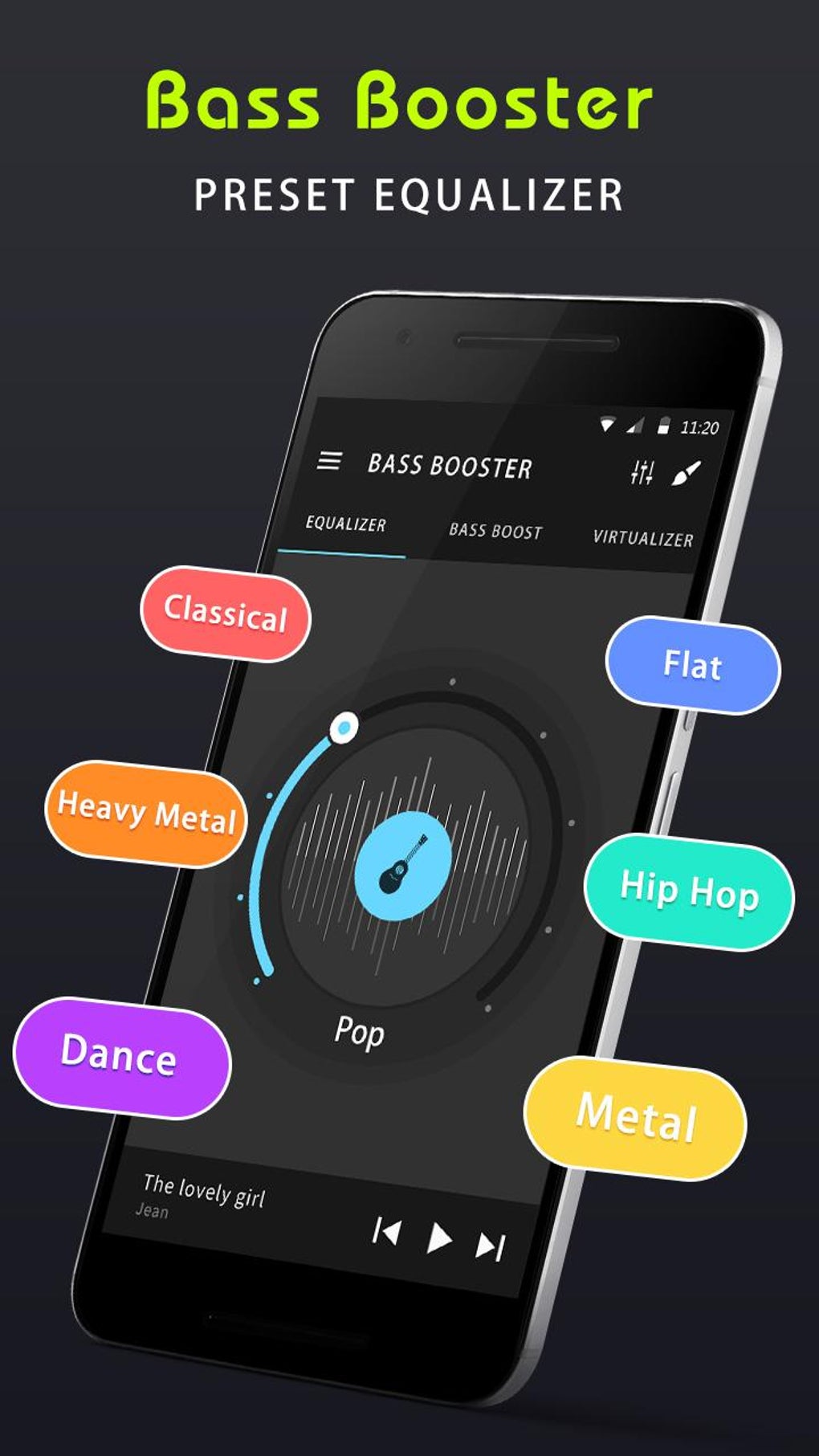 Music Equalizer Bass Booster para Android - Descargar