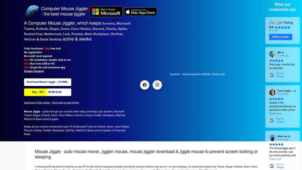 Computer Mouse Jiggler - Download