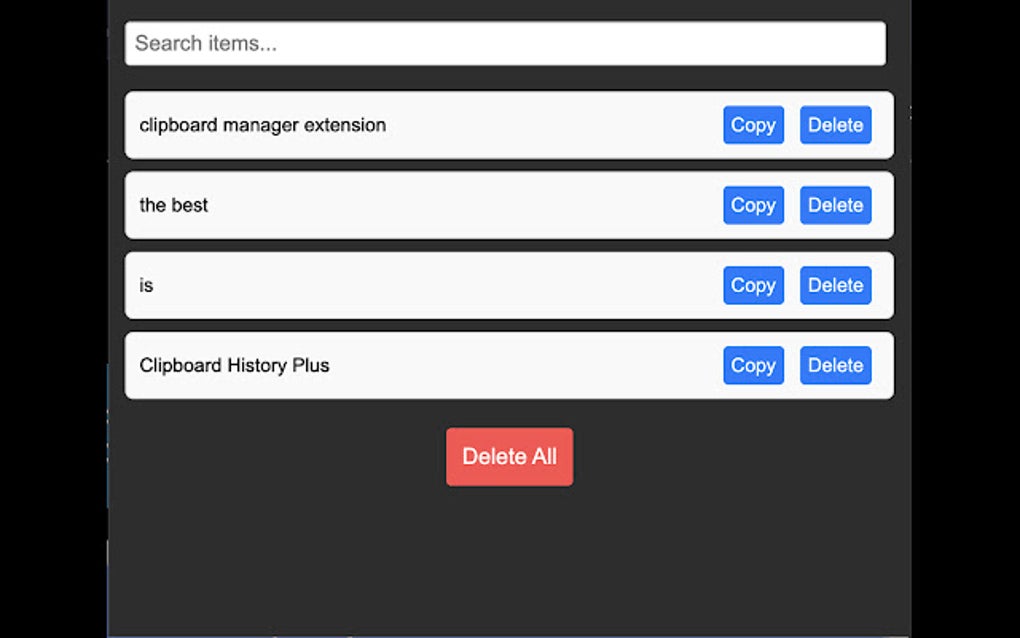 Clipboard History Plus: best productivity tool for Google Chrome ...