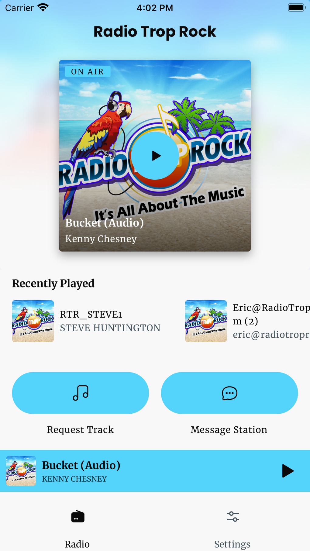 RadioTropRock para iPhone - Descargar