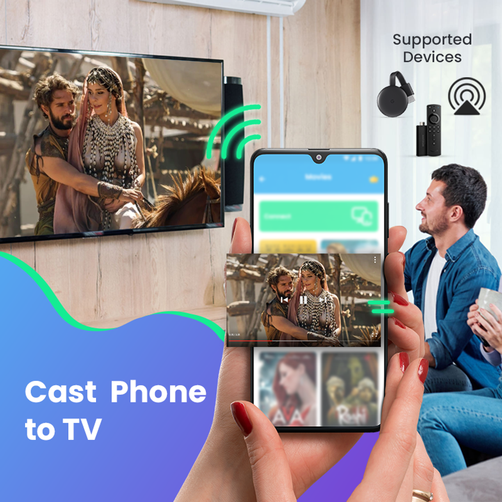 Android için Screen Mirroring app for TV - İndir