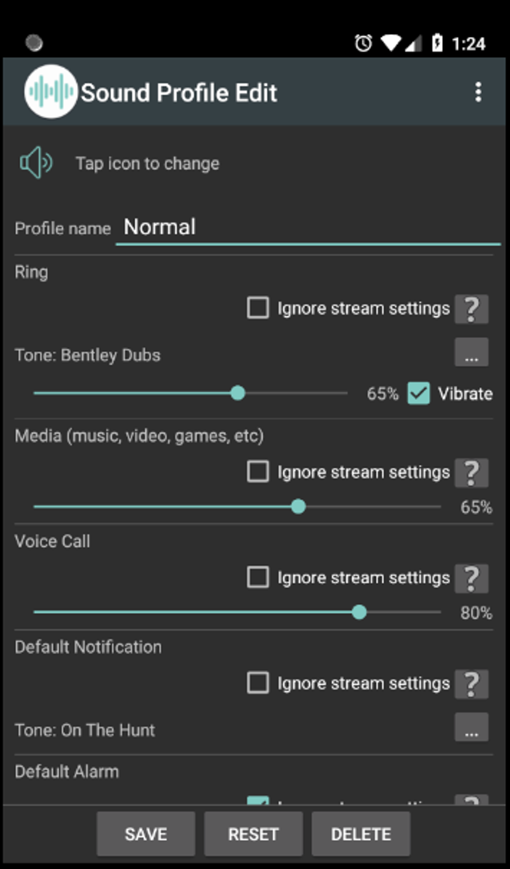 Simple Sound Profile Manager APK for Android - Download