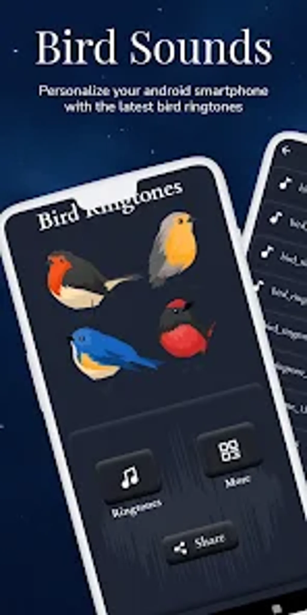 Bird Sounds and Ringtones per Android - Download