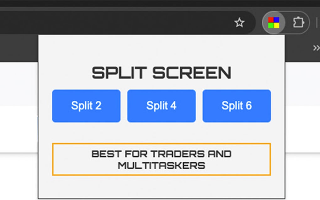 Split Screen สำหรับ Google Chrome - ส่วนขยาย ดาวน์โหลด