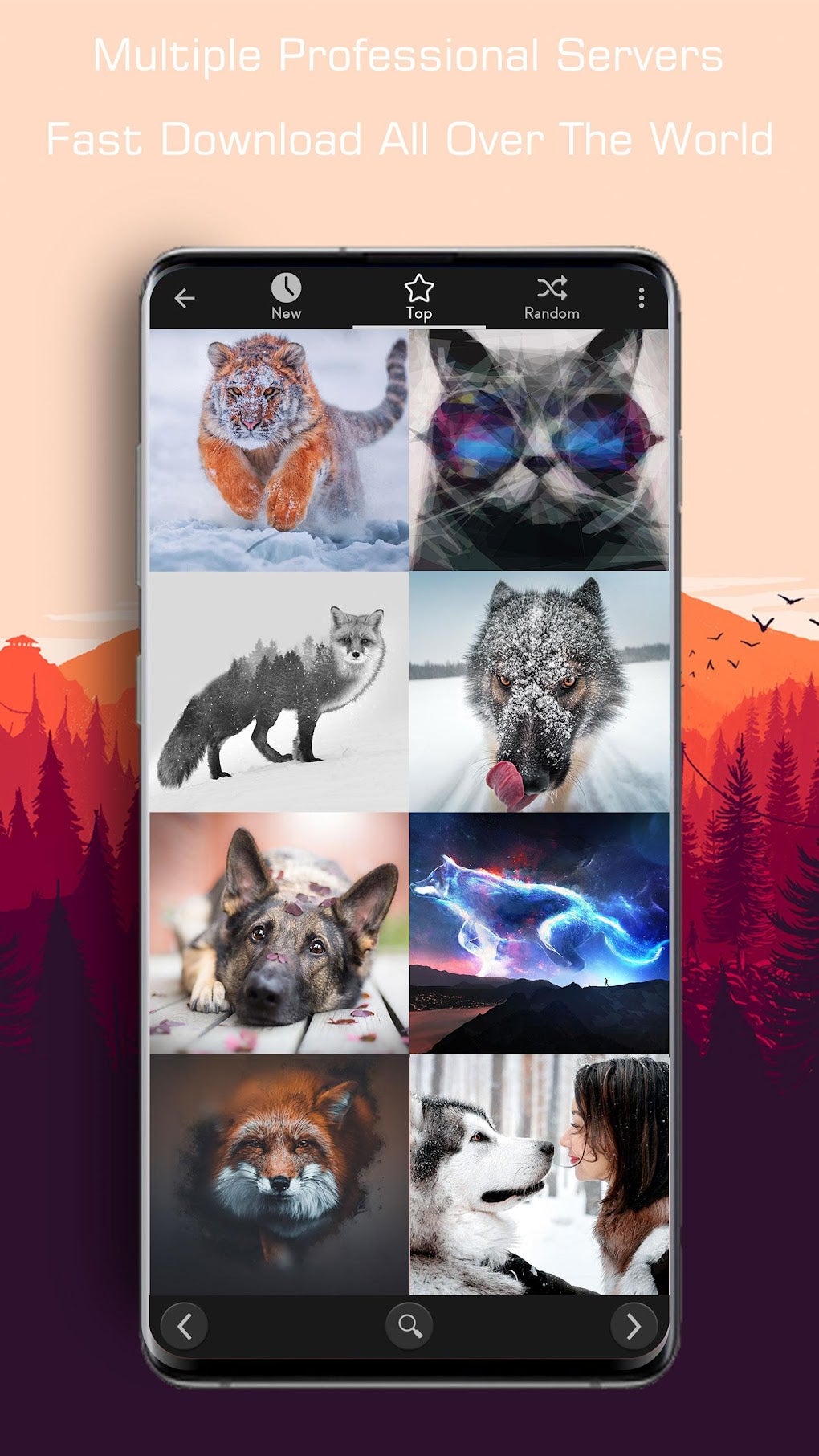 WallKing - HD Wallpapers Back APK สำหรับ Android - ดาวน์โหลด