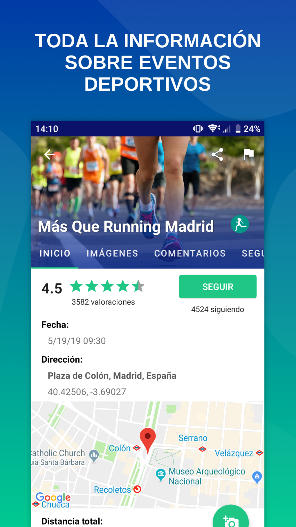 PicSport - Tu red social de ev para Android - Descargar